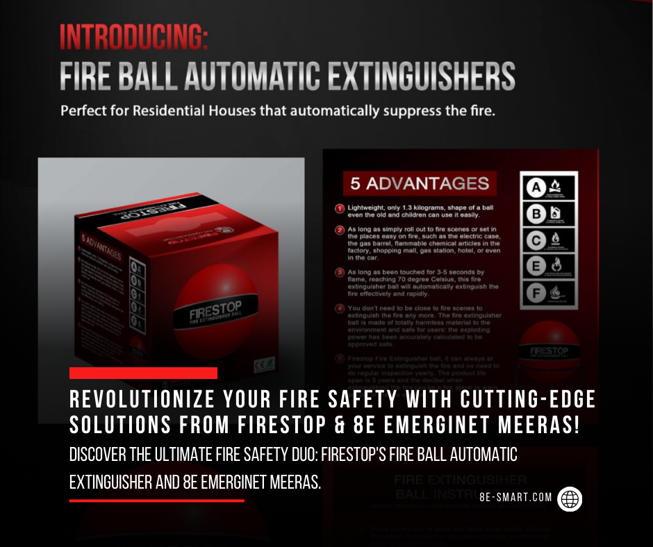 Enhancing Fire Safety with Firestop’s Fire Ball Automatic Extinguisher and 8E EmergiNet MEERAS ...